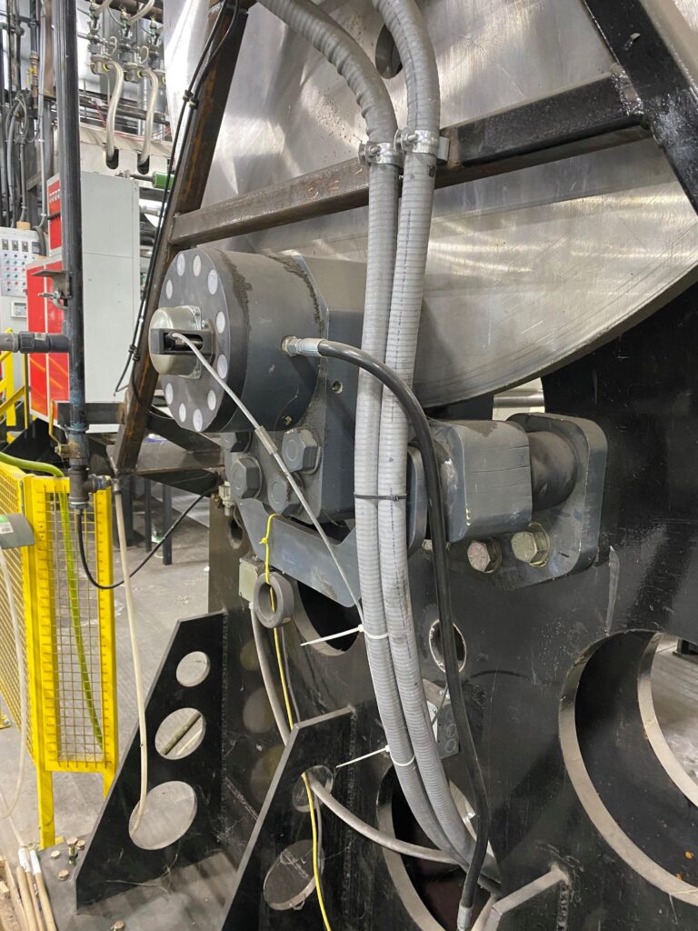 Fail-Safe Holding Brake for Paper Turret - Hindon