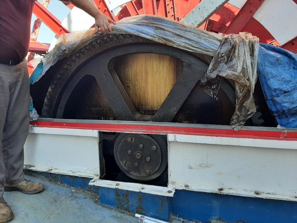 Riverboat Paddlewheel Brake - Hindon